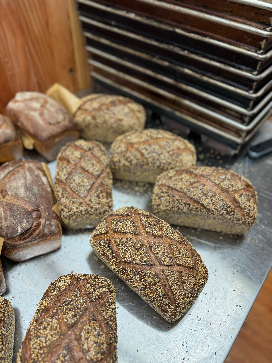 Seeded Red Wheat Pan Loaf – Tabor Bread