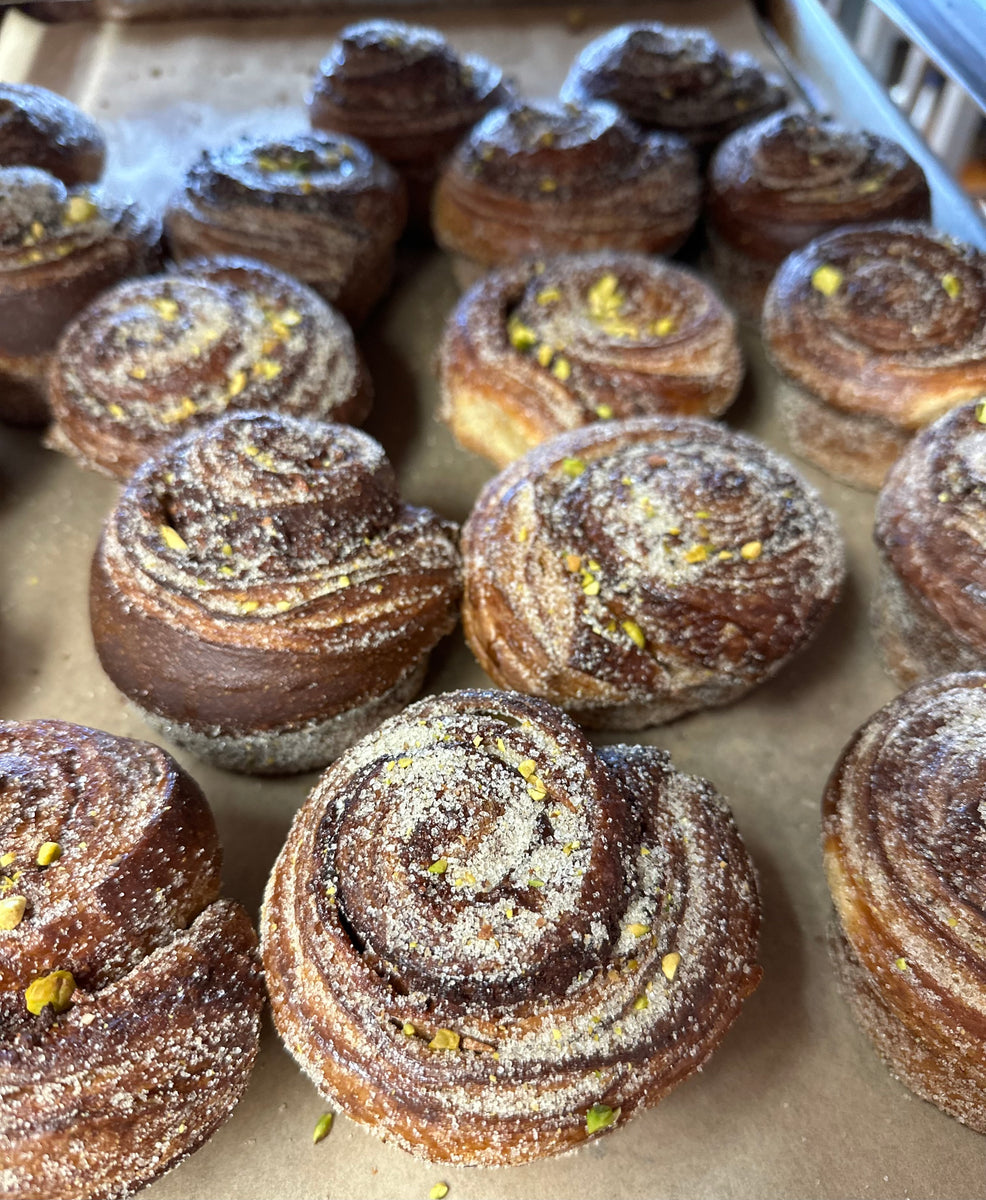 Pistachio Morning Bun – Tabor Bread